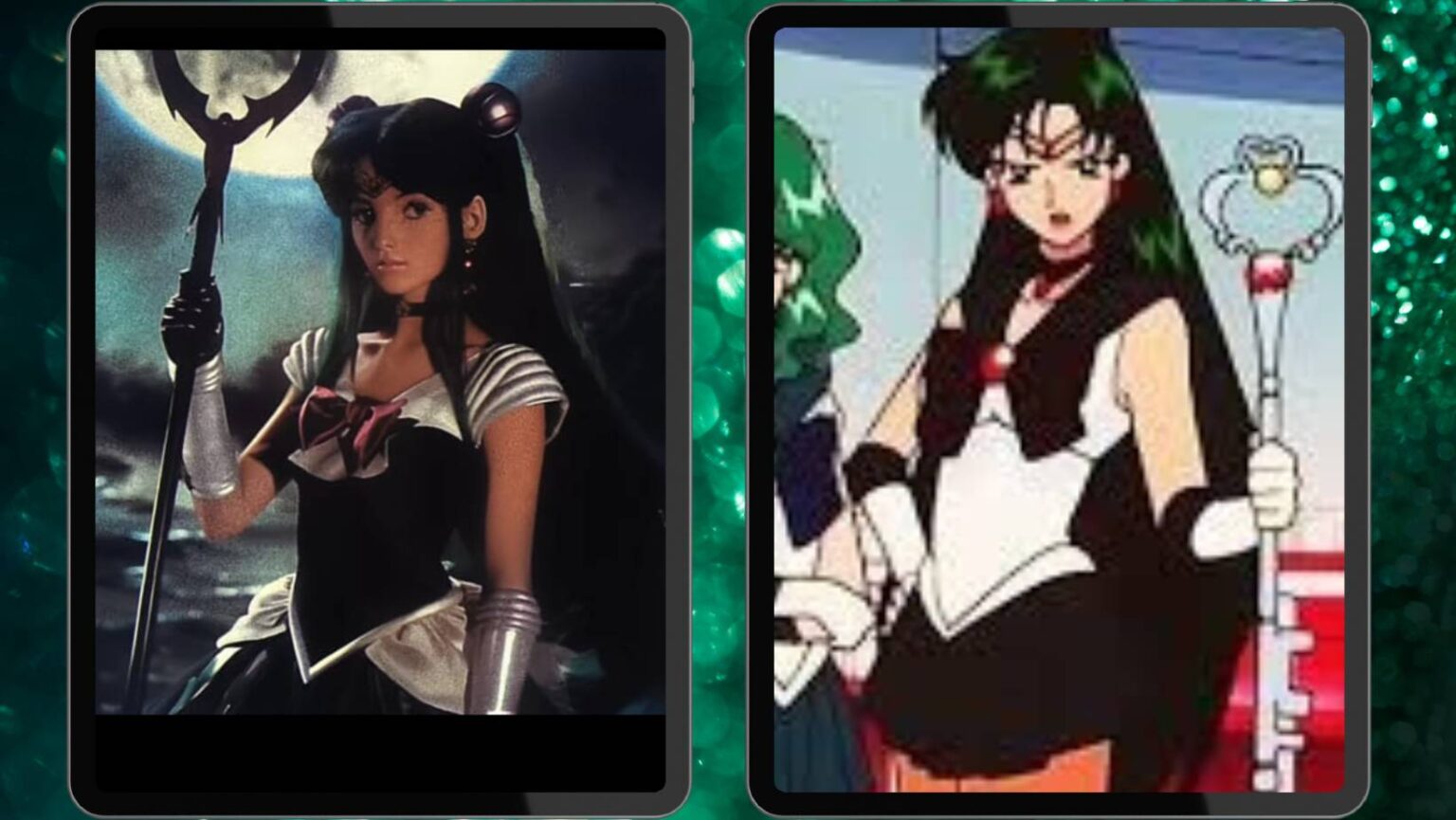 Así se verían las chicas de Sailor Moon en estilo fantasía oscura